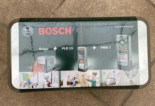 Лазерный нивелир Bosch Quigo + PMD 7+ PLR 15