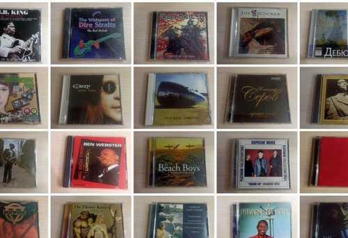 CD (rock, blues, jazz, classic)