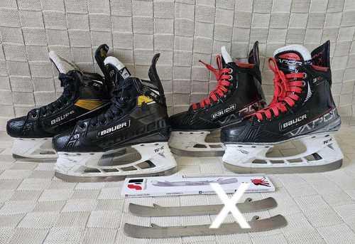 Коньки Bauer Supreme 3S Pro - 3D, Vapor 3X - 4Fit2