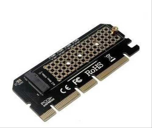 Orient C299E, Переходник PCI-E 16x-M.2 M-key NVMe