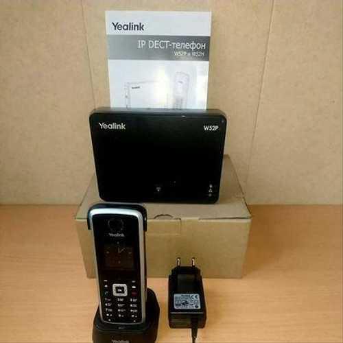 Yealink W52P Dect Беспроводной IP-телефон и база