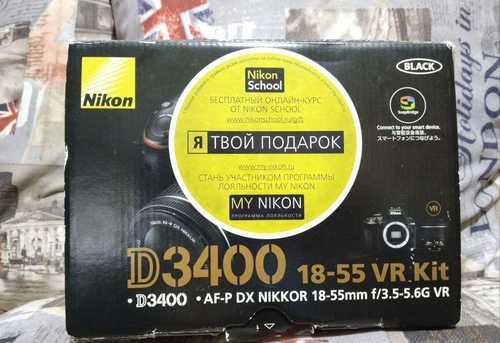 Nikon d3400 body