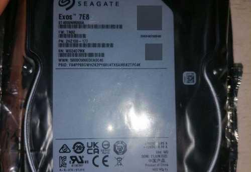 Жесткий диск HDD Seageat Exos 7E8 4 терабайта