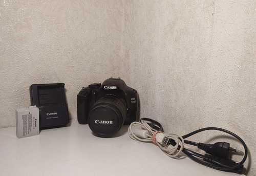 Canon eos 550d 18-55mm Kit (пробег 35тыс)