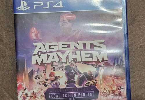 Игра для ps 4 5 agents mayhem