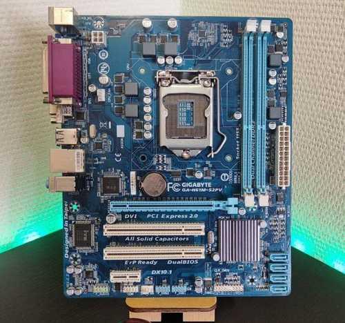 Материнская плата Gigabyte GA-H61M-S2PV LGA1155