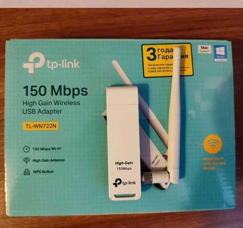 Wi-Fi адаптер TP-link TL-WN722N