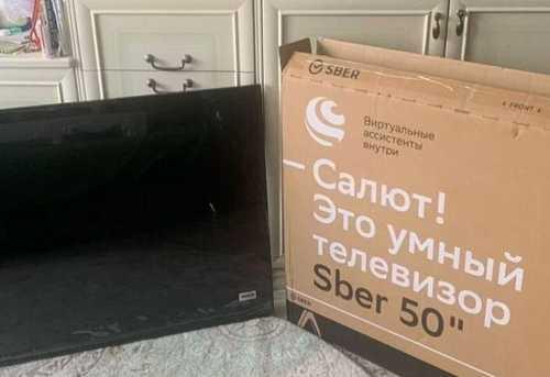 Телевизор 50 дюймов sber