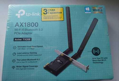 Адаптер WiFi+Bluetooth TP-link Archer TX20E 'PCI-E