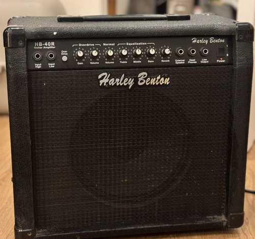 Harley Benton hb-40r пружинный ревер