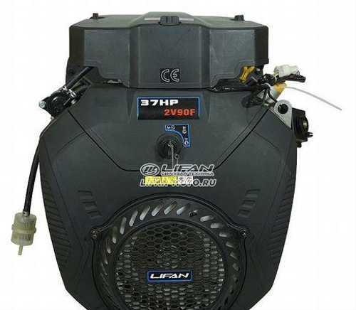 Двигатель Lifan LF2V90F, 37 л.с. D28,575, 20А, дат