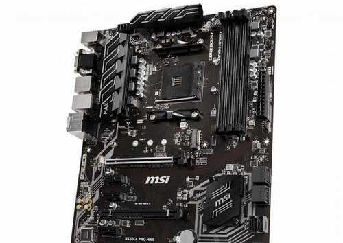 MSI B450a pro max - гарантия днс