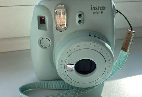 Фотоаппарат мгновенной печати instax mini 9 мятный