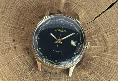 Слава в позолоте - мужские наручные часы СССР