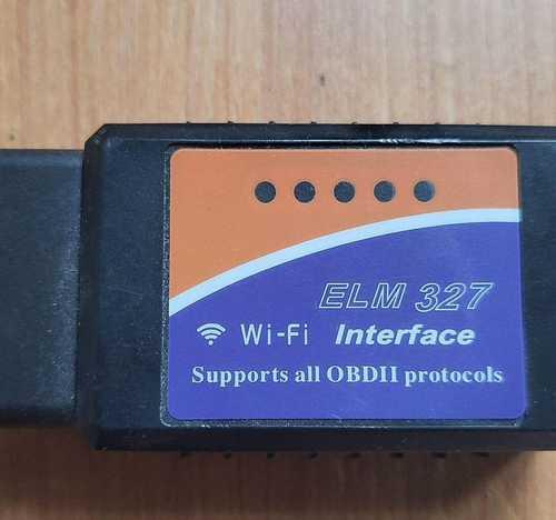 Диагностический авто сканер obd2 elm 327