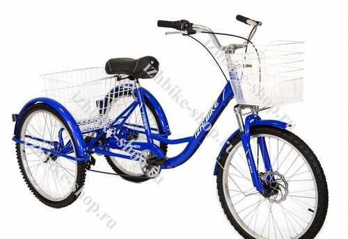 Велосипед трехколесный взрослый Фермер NEW 24 7 ск