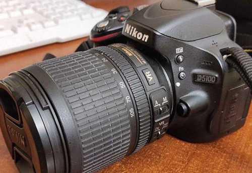 Зеркальный фотоаппарат nikon D 5100 kit