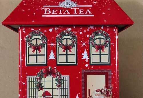 Чай черный Новогодний Beta Tea Красный домик