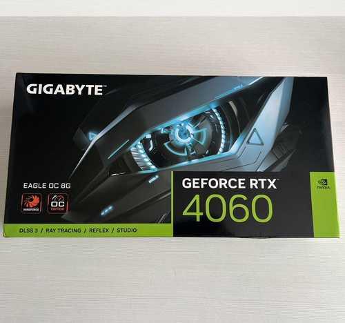 Gigabyte RTX 4060 Eagle OC новая, гарантия