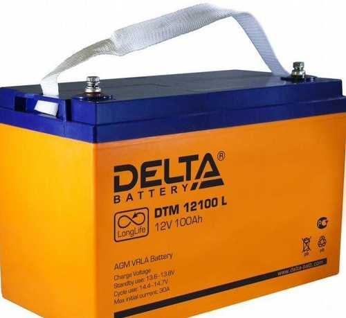 Аккумулятор delta DTM 12100L