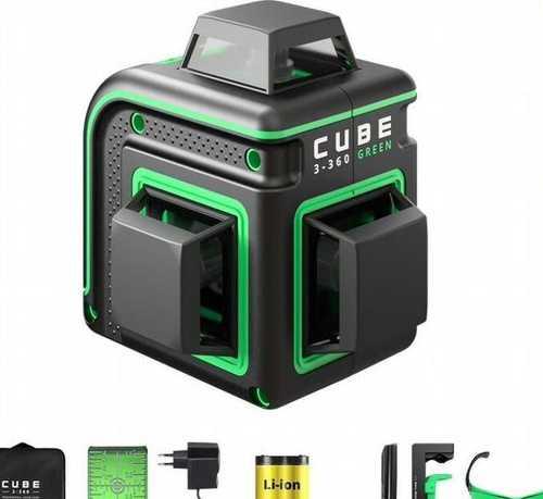 Лазерный уровень ADA Cube 3-360 Green А00566