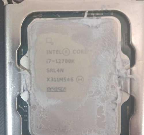 Процессор intel core i7 12700k