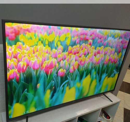 Огромный тонкий яркий 4К Dexp, SMART TV Wi Fi, 55"