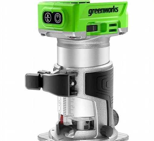 Аккумуляторный фрезер Greenworks G24RO 24V 3502507