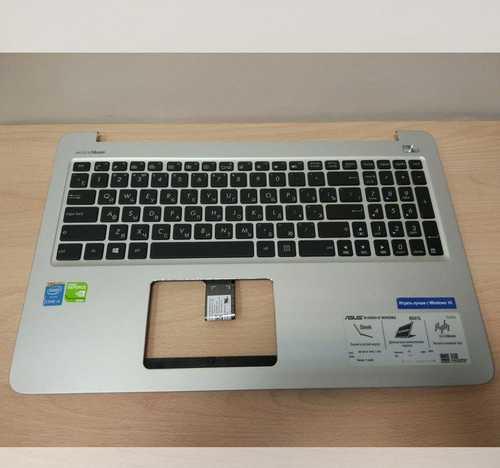 Топкейс в сборе с клавиатурой для Asus K501L, K501