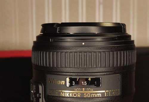 Nikon 50mm f 1.4G AF-S