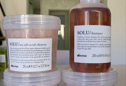 Davines solu шампунь+ кондиционер