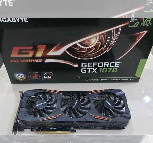 Видеокарта Gigabyte GTX 1070 G1 Gaming