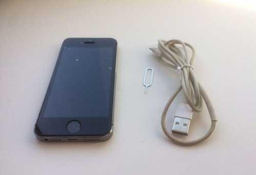 iPhone 5s чёрный 32 GB, рабочий