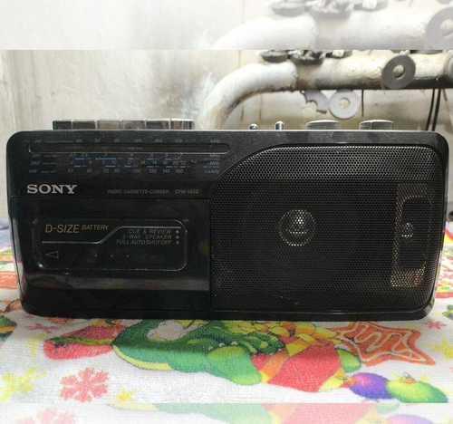 Кассетный магнитофон sony cfm-145s