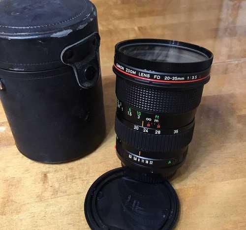 Canon zoom Lens FD 20-35mm 1:3,5 L