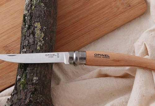 Филейный складной нож opinel № 10 Slim Line бук