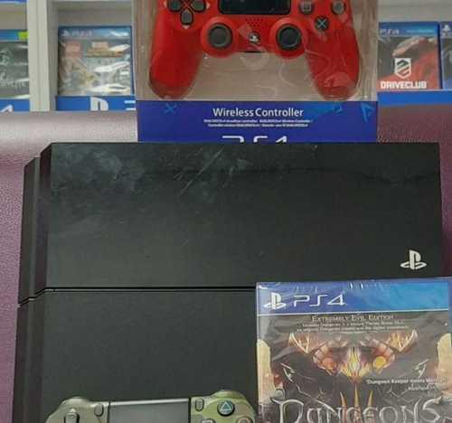 Sony playstation 4 fat Dungeons 3 2 Dualshock