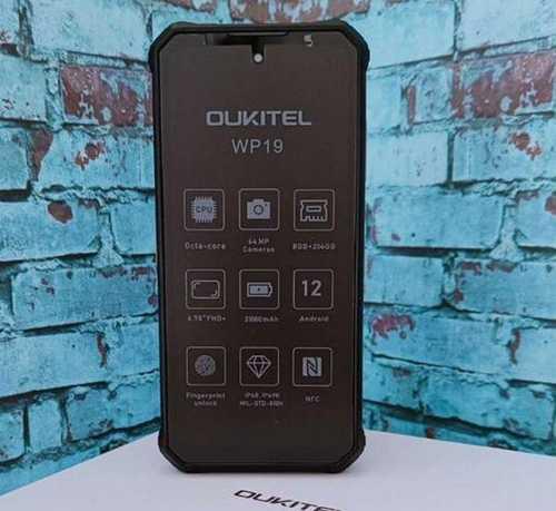 Oukitel WP19 8/256 гб, Dual nano SIM Новый