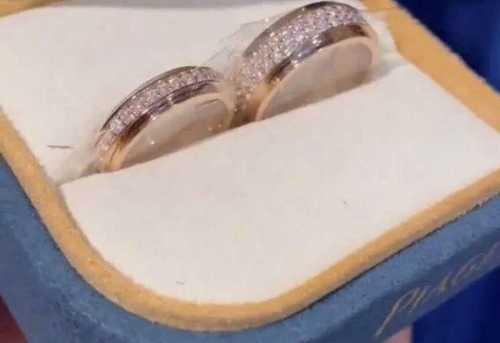 Золотые обручальные кольца Piaget 18.8 гр 2.2 ct