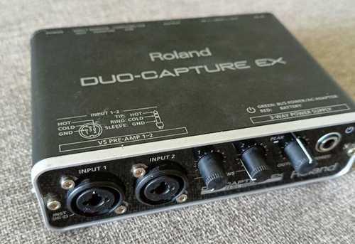 Внешняя звуковая карта Roland duo capture xe