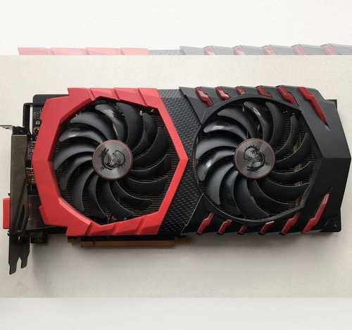 Видеокарта MSI Gaming X Geforce GTX 1060 6 GB