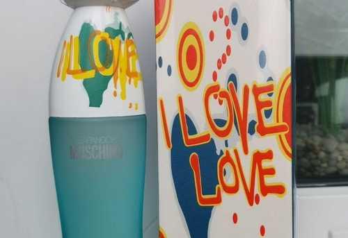 Moschino I Love Love духи женские