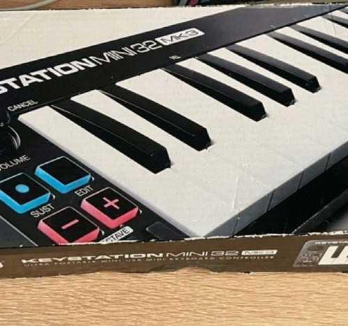 Midi клавиатура m audio keystation mini 32 MK3