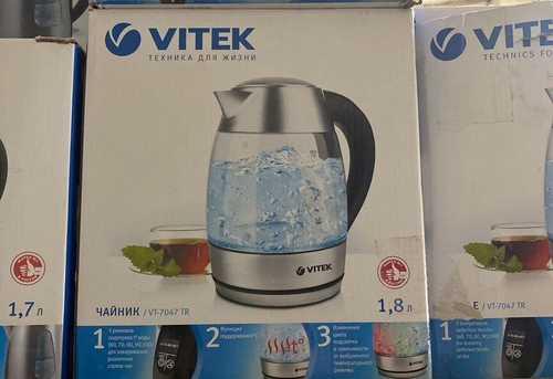 Электрический чайник vitek VT-7047 TR