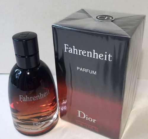 Fahrenheit Dior парфюмерная вода 75 мл
