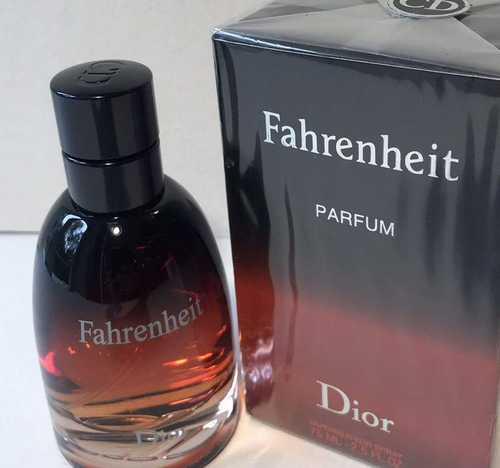 Fahrenheit Dior парфюмерная вода 75 мл