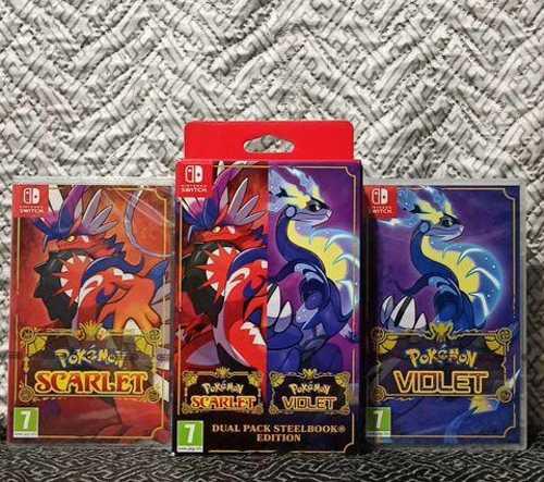 Pokemon Scarlet & Violet Dual Pack Nintendo Switch