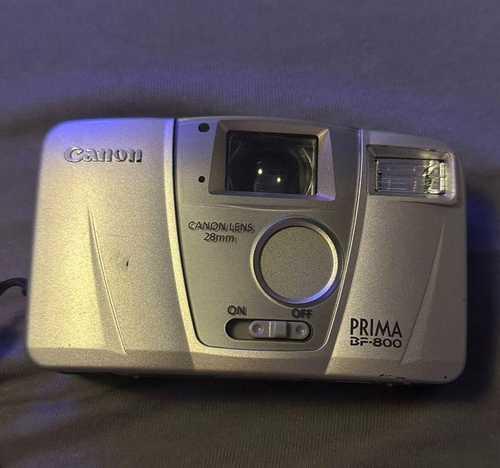 Пленочный фотоаппарат canon prima bf-800