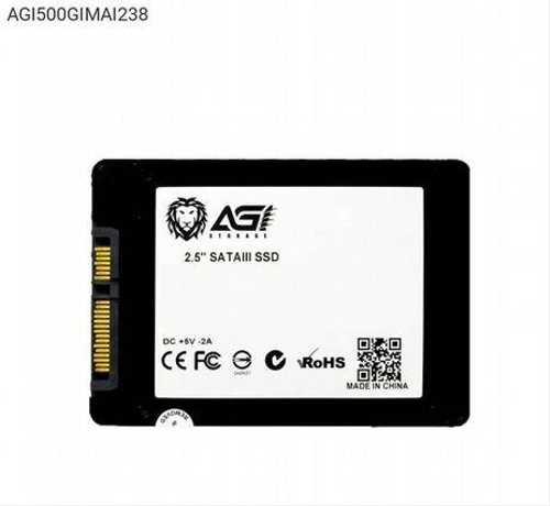 Диск SSD AGI AI238 2.5" 500GB SATA III (6Gb/s), AG