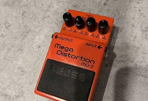 Гитарная педаль перегруз Boss MD-2 Mega Distortion